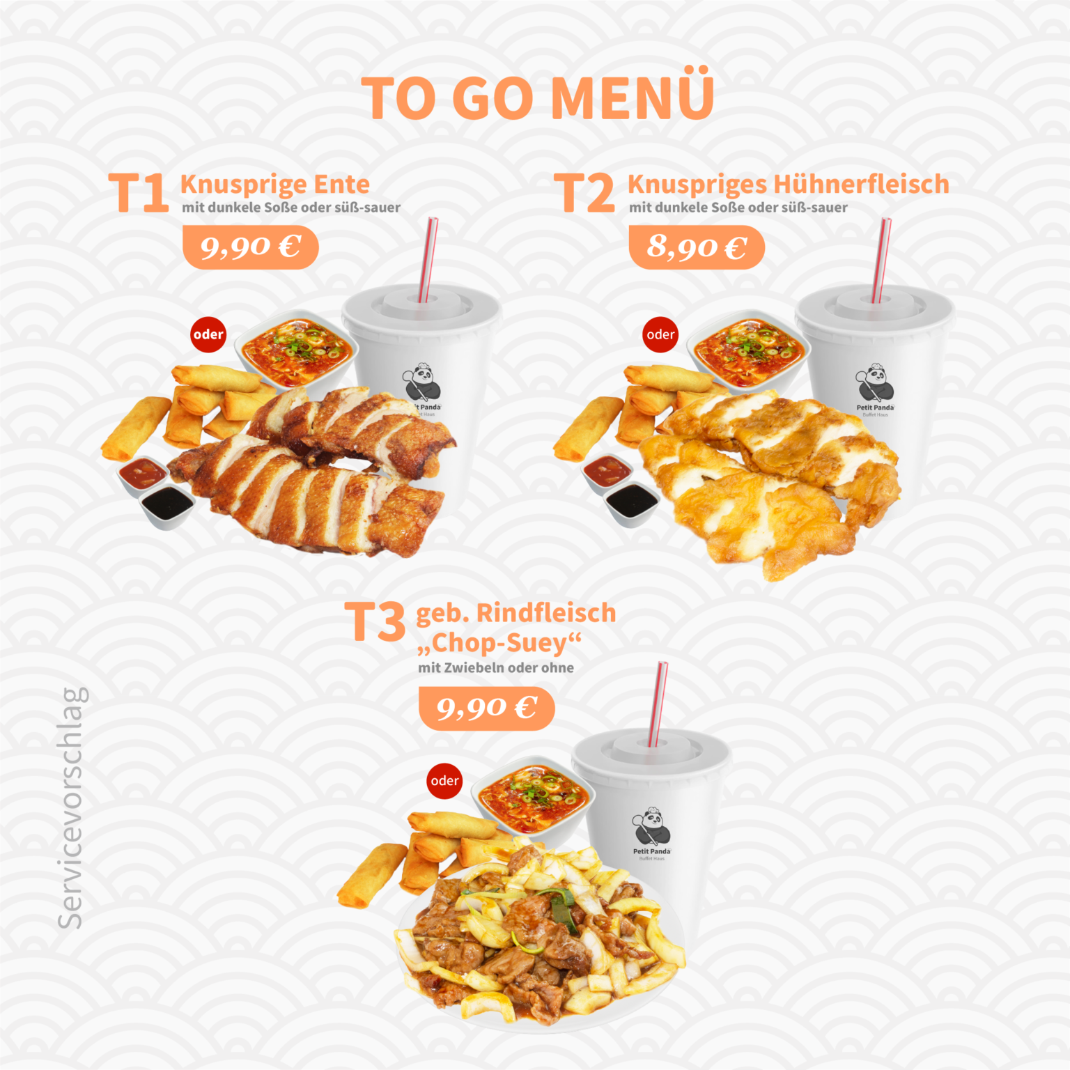 Panda TO GO | Kiel Buffethaus